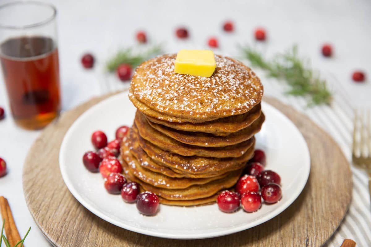 Gingerbread Pancakes - Chop Simmer